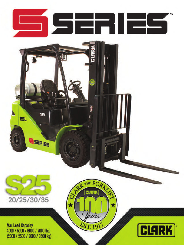 CLARK S-Series Lift Truck Overview | PDF | Forklift | Truck