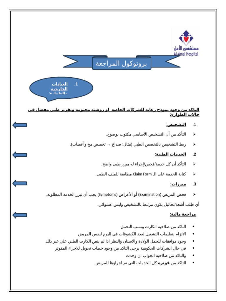 بروتوكول المراجعة محدث | PDF