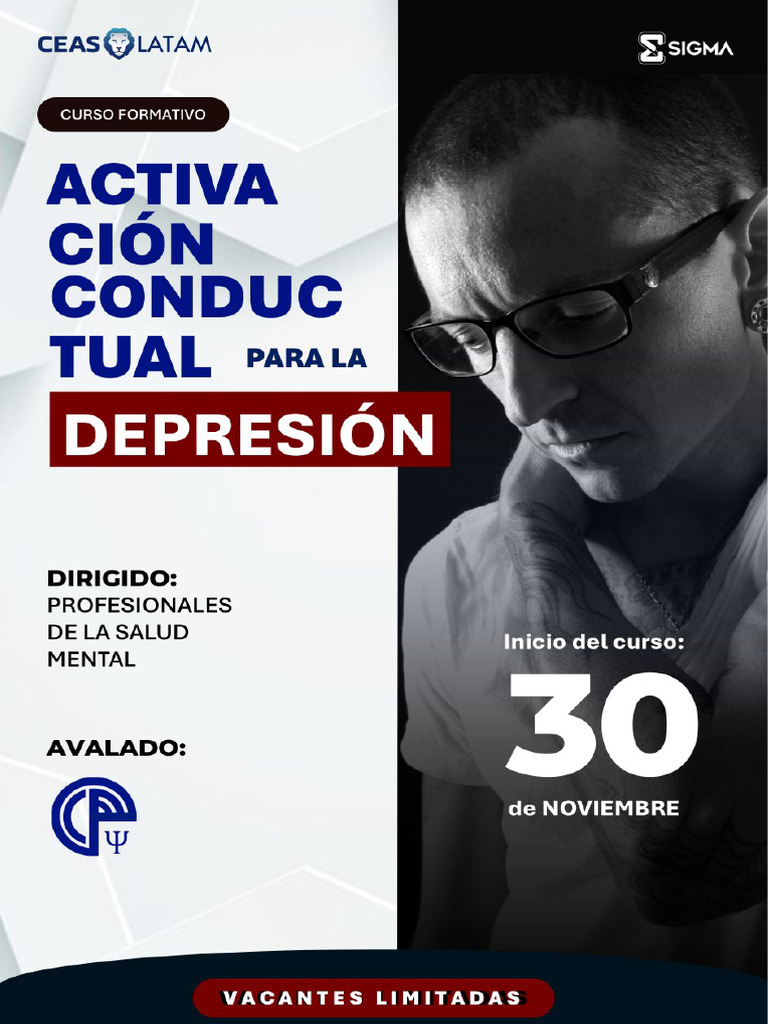 Activación Conductual para la Depresión | PDF | Trastorno depresivo ...