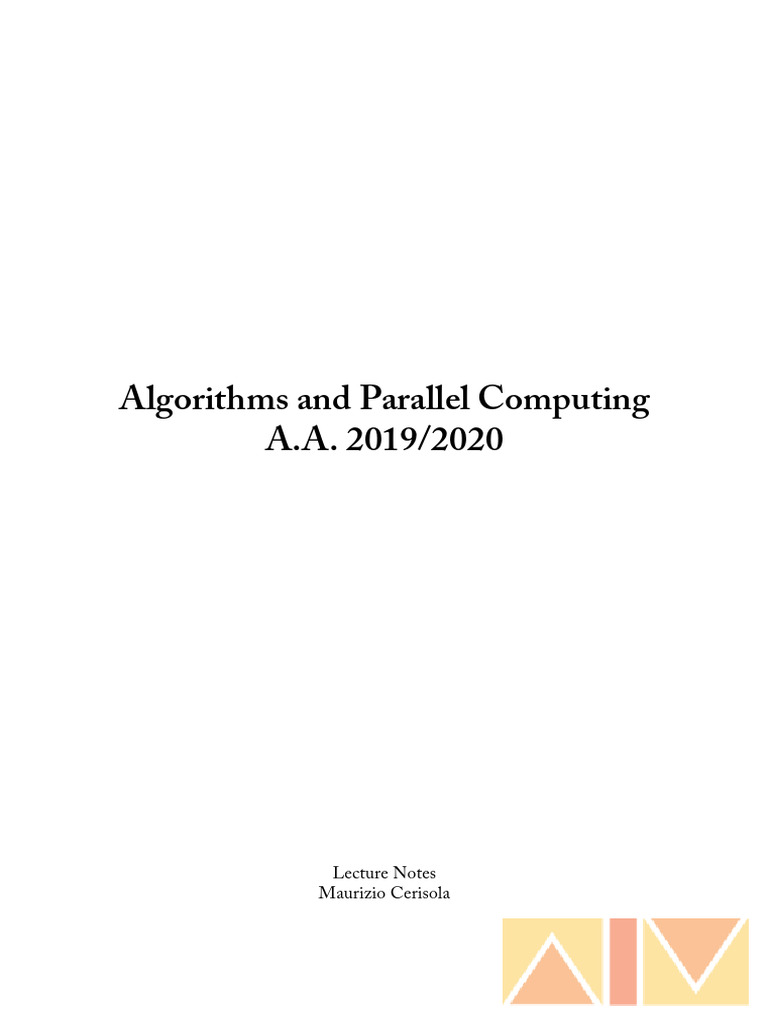 Algorithms and Parallel Computing, Cerisola | PDF | Pointer (Computer Programming) | C++
