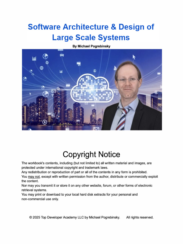 Large Scale Systems Architecture Guide | PDF