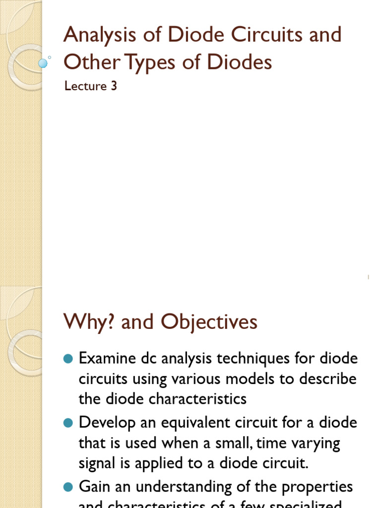 Ideal Diode Behavior in Circuits | PDF | Diode | Electrical Network