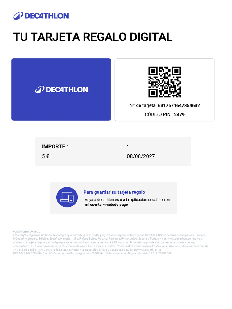 Gift Card | PDF