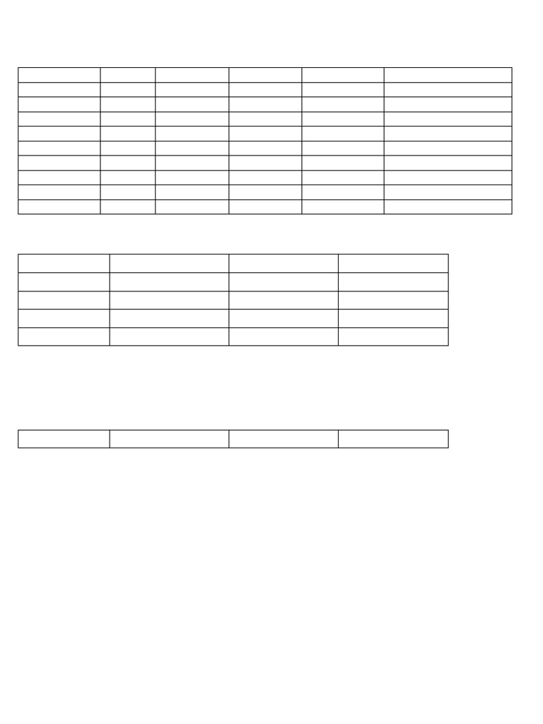 Tablas Dorso Horizontal | PDF | Sistema musculoesquelético | Anatomía ...