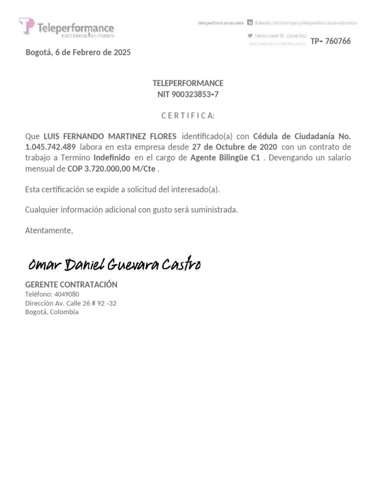 Certifica Doc 1 | PDF