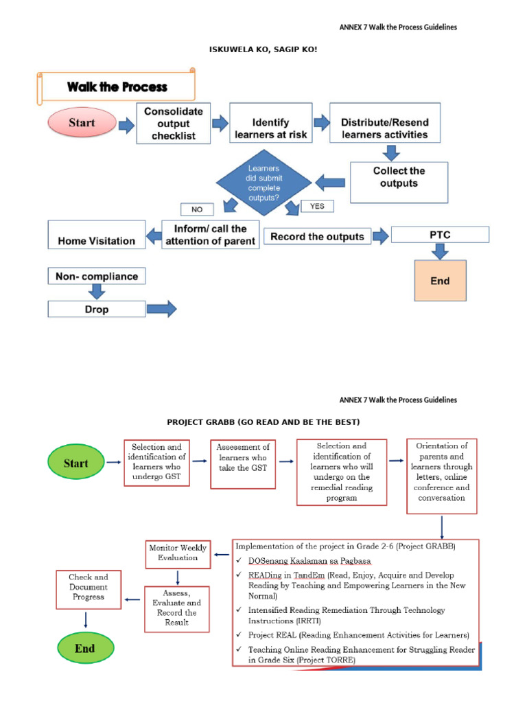 Annex 7 Walk The Process Guidelines | PDF