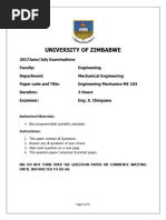 Mec Exam Paper Semester 1 and Test 1 | PDF