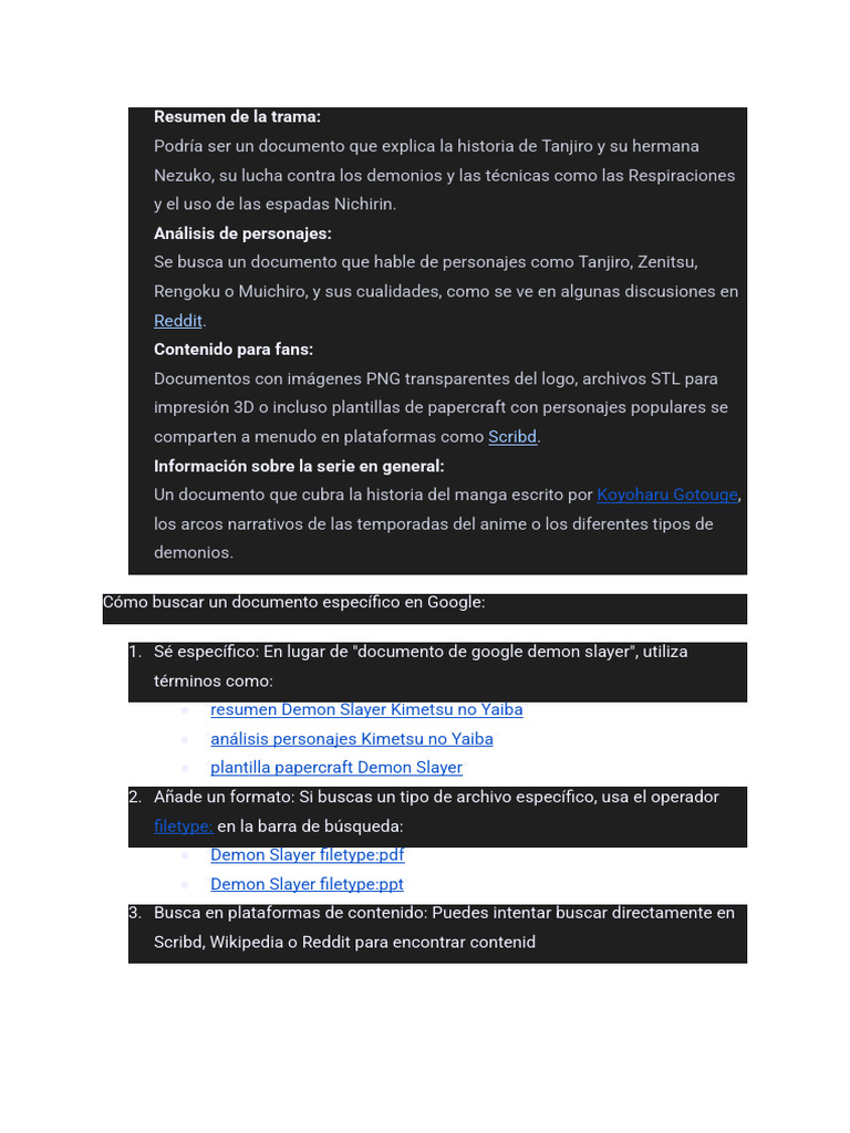 Resumen de La Trama:: Reddit | PDF