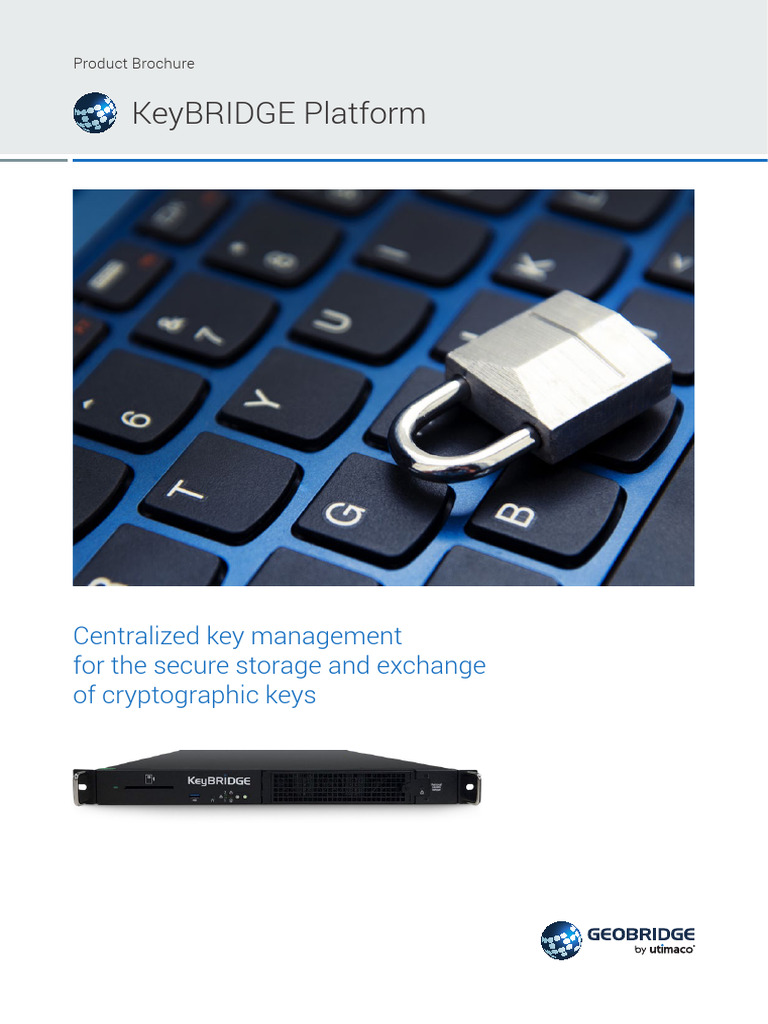 UTIMACO KeyBRIDGE Solution Overview | PDF | Key (Cryptography) | Backup