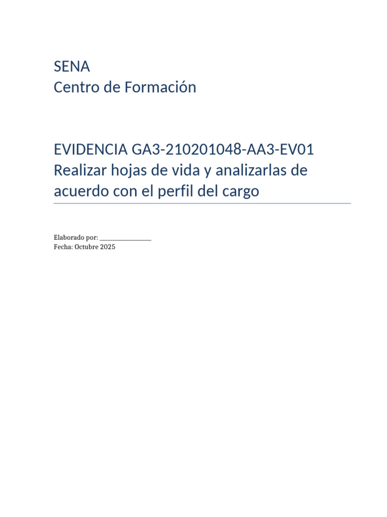 Evidencia - GA3 210201048 AA3 EV01 | PDF