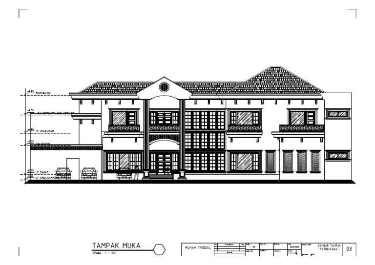 Ide Tampak Muka Rumah 2 Lantai | PDF