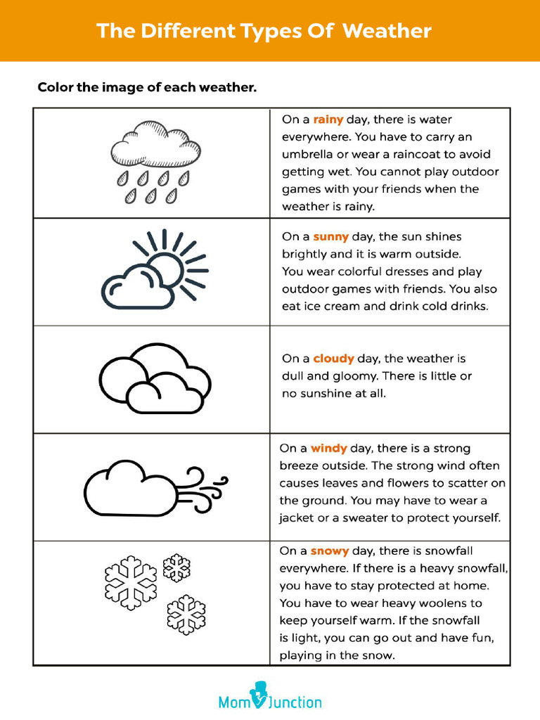 Weather Worksheet | PDF
