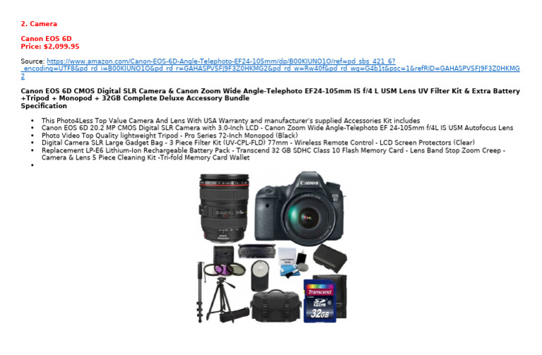 Camera | PDF
