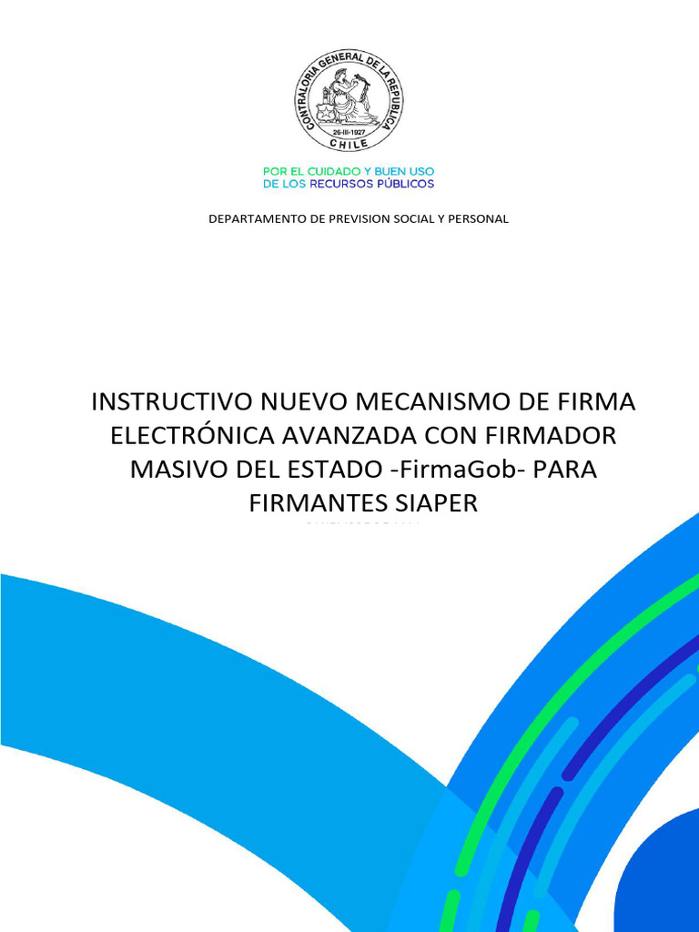 Instructivo Firma Electrónica Avanzada SIAPER | PDF | ciberespacio ...