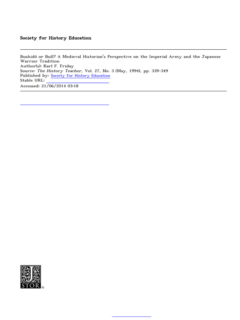Bushido vs. Imperial Army Ethics Explained | PDF | Bushido