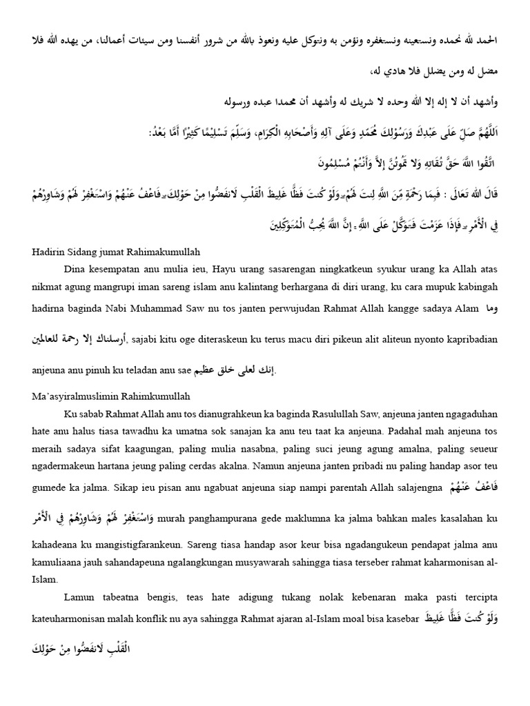 Khutbah 26 September 2025 | PDF