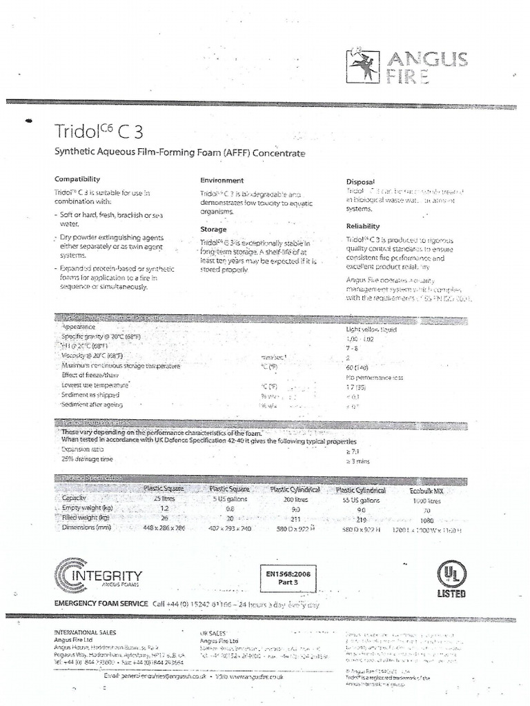 Tridol C3 | PDF