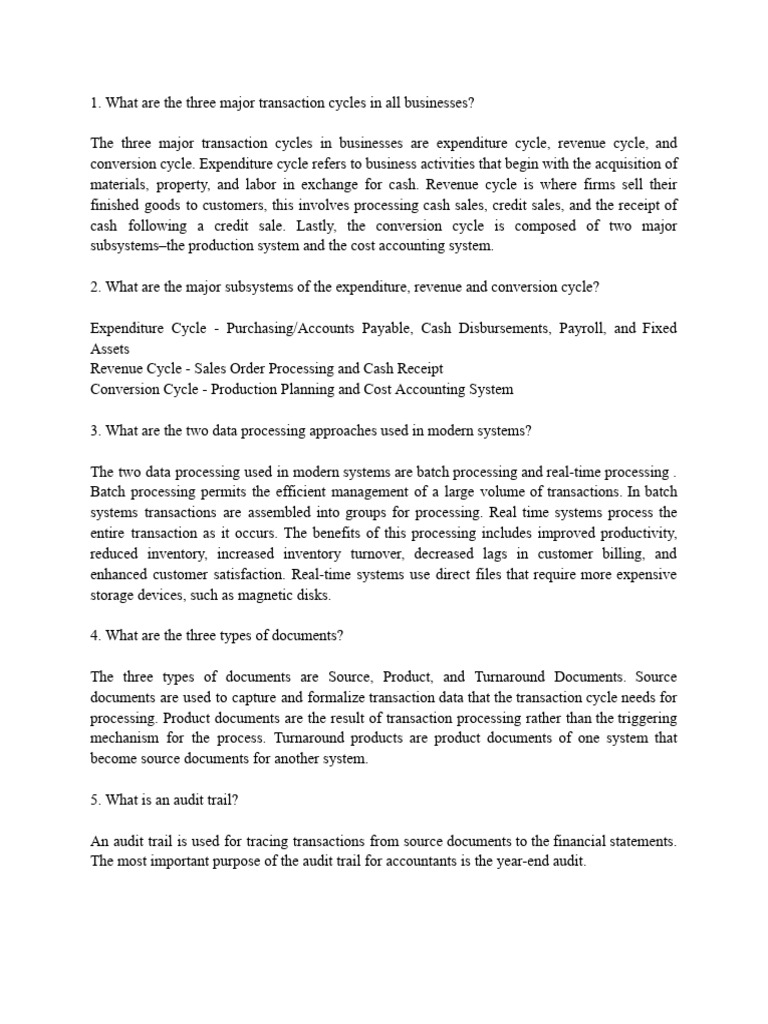 Intro To Transaction Processing | PDF