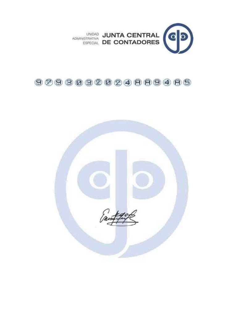 Cert Junta Contadores Michael Sep | PDF