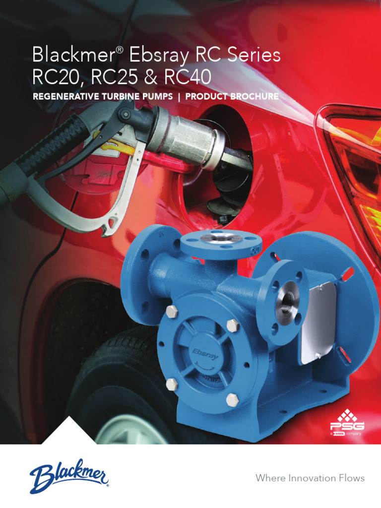 Blackmer Ebsray RC Series Pumps Overview | PDF | Pump | Liquefied ...