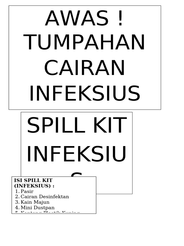 Label Spill Kit | PDF