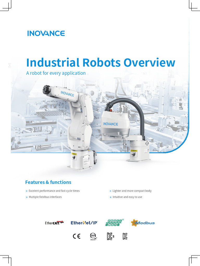 Industrial Robots Brochure | PDF
