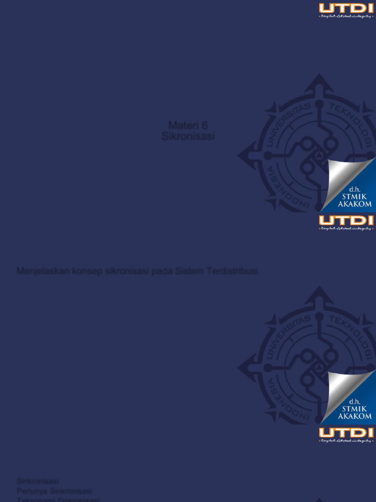 Materi 6 Synchronization | PDF