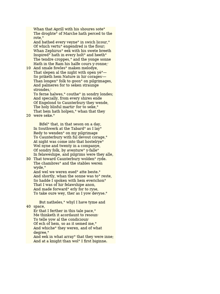 Old English | PDF