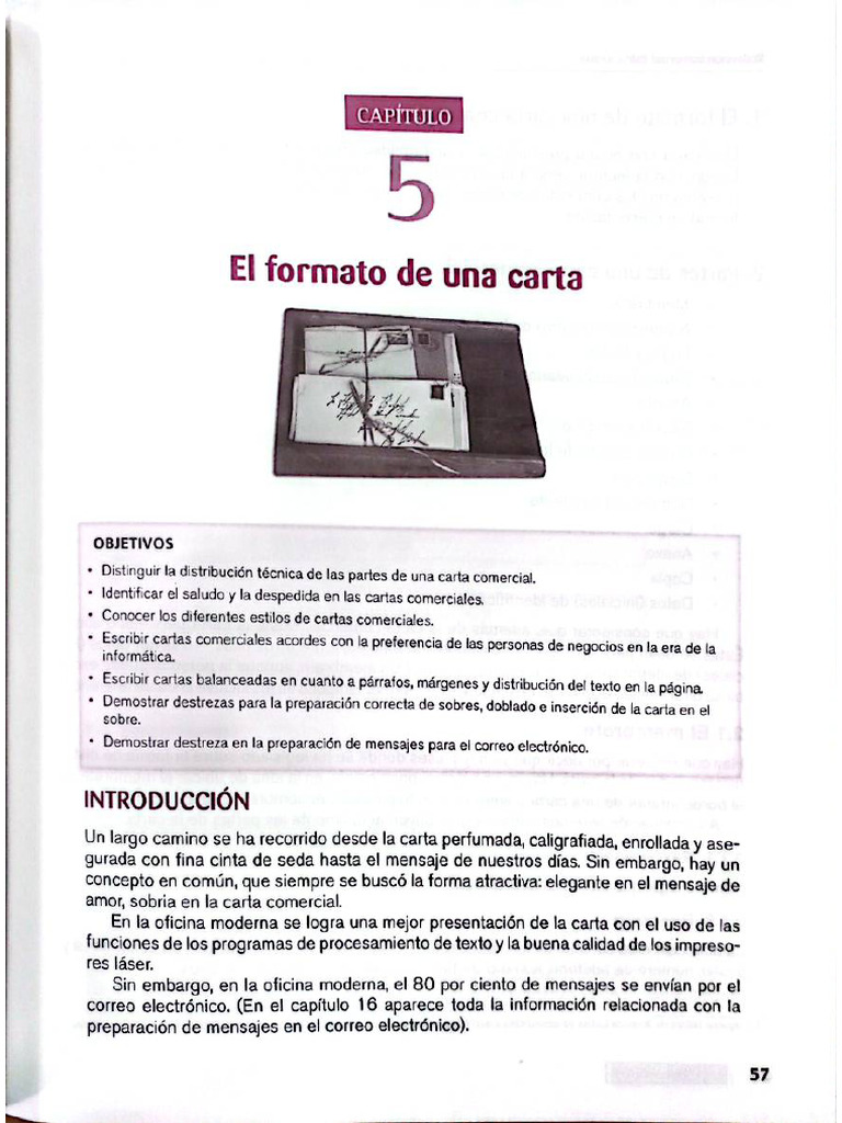 Información Sobre Carta Comercial | PDF