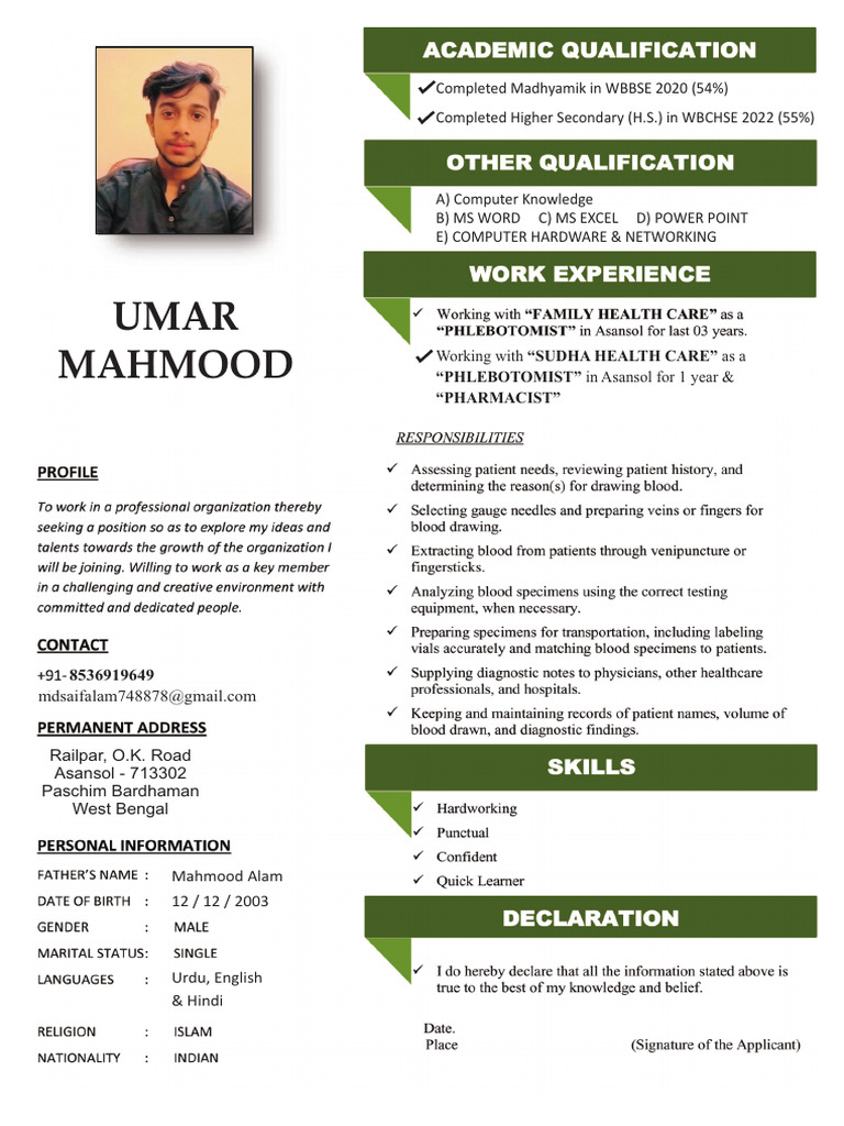 Umar Mahmood 1 | PDF