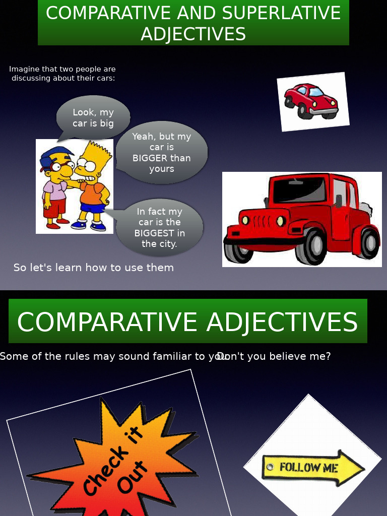 Use of Comparative and Superlative Forms | PDF | Adjective | Linguistic ...