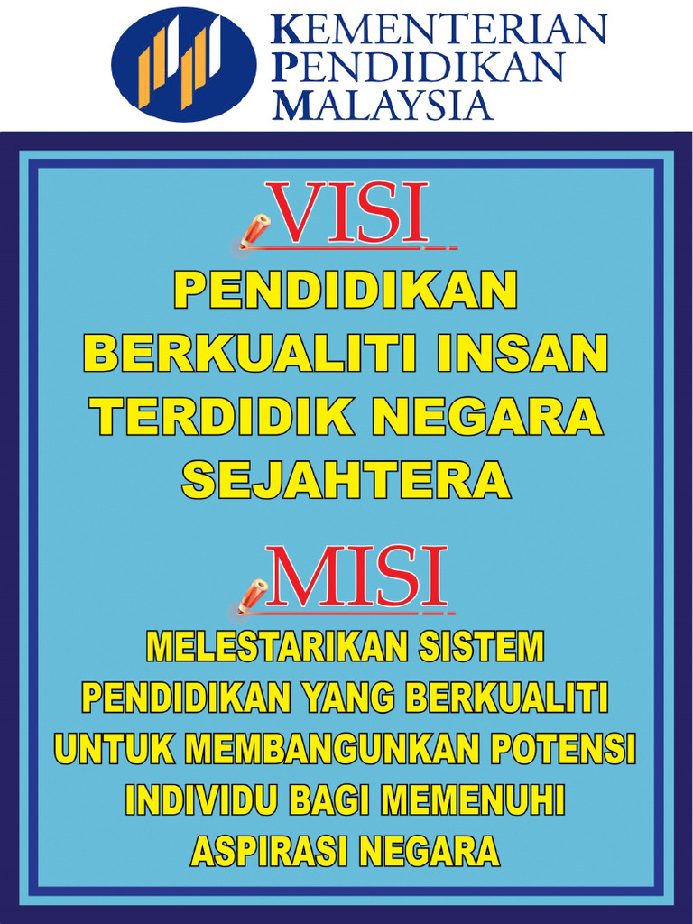 Misi Visi KPM | PDF