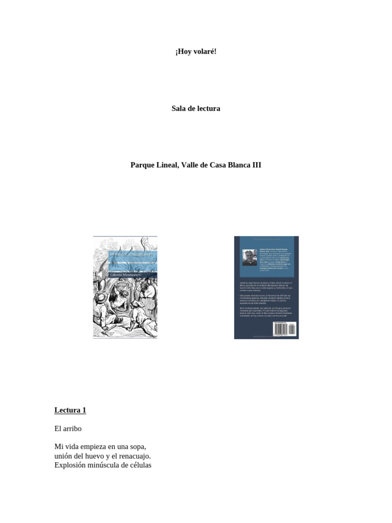 ¡Hoy Volare! Lectura Julio 24, 2025 | PDF
