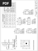 Footing Schedule and Reinforcement Details | PDF