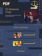 OJ Simpson Case Summary | PDF