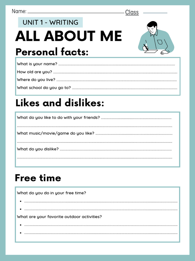 Pale Turquoise Narrative Writing Story Plan Worksheet | PDF
