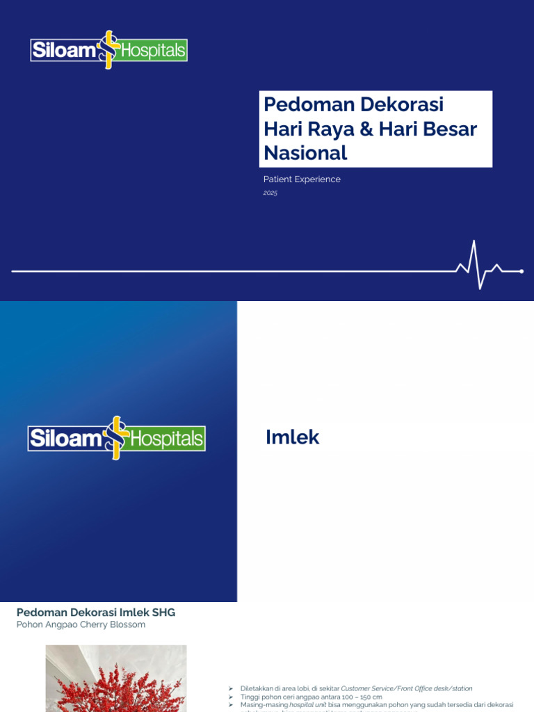 Pedoman Dekorasi Hari Raya & Hari Besar Nasional 2025 | PDF