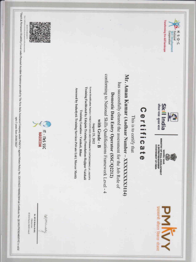KYP Certificate | PDF