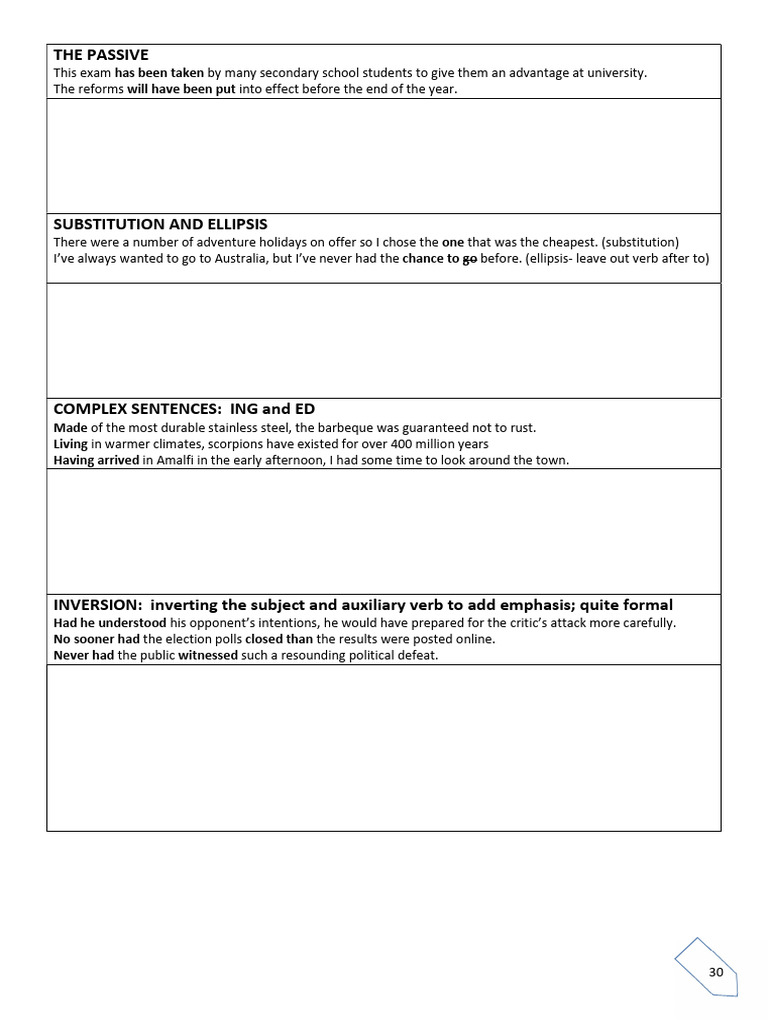 ADVANCED Review Booklet 2020 (Dragged) 4 | PDF