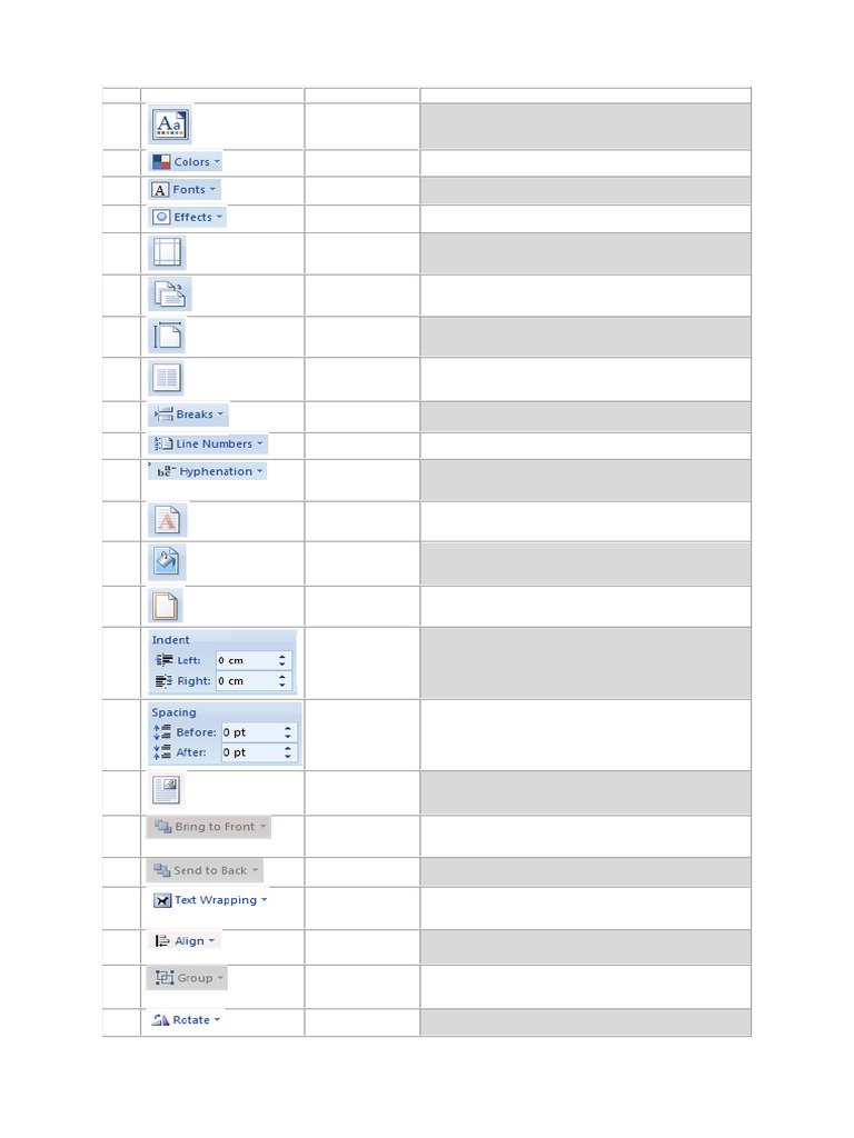 Kelas 9 Simbol Ikon Tab Layout Msword Ganjil 2025 | PDF