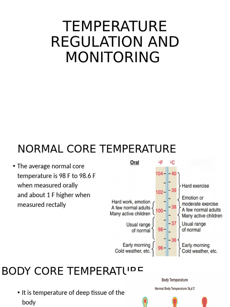 Body Temperature Regulation Mechanisms | PDF | Fever | Hyperthermia
