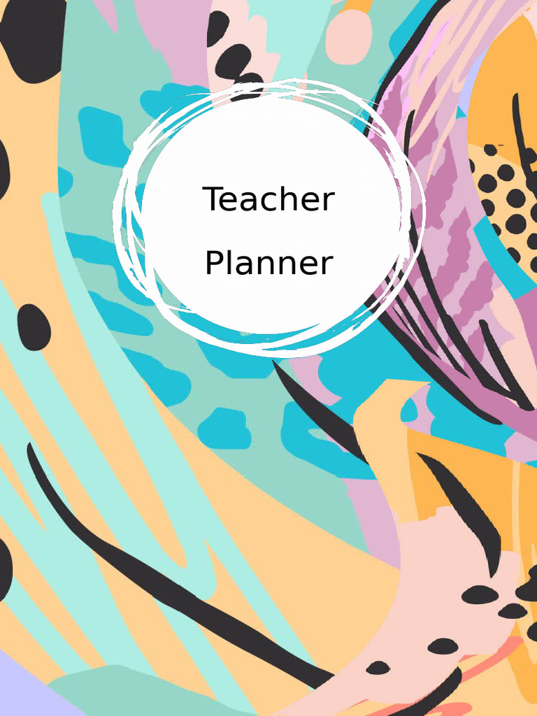 Comprehensive Teacher Planner 2025 | PDF | Learning | Pedagogy