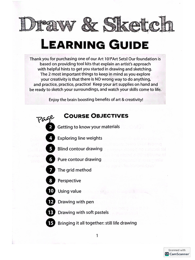 Drawing and Perspective Quiz Book | PDF