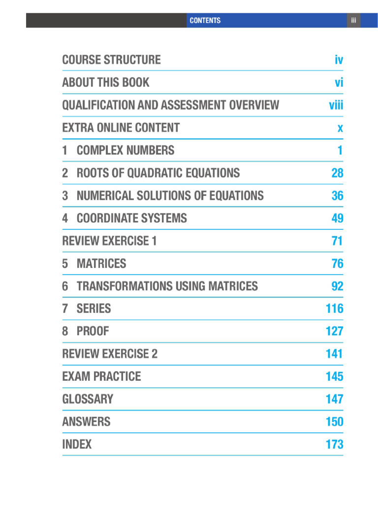 Pearson Edexcel International A Level Mathematics Further 1 | PDF