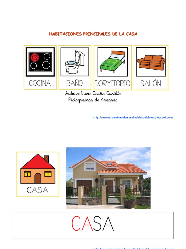Habitaciones Principales de La Casa | PDF | Cocina, comidas y vino