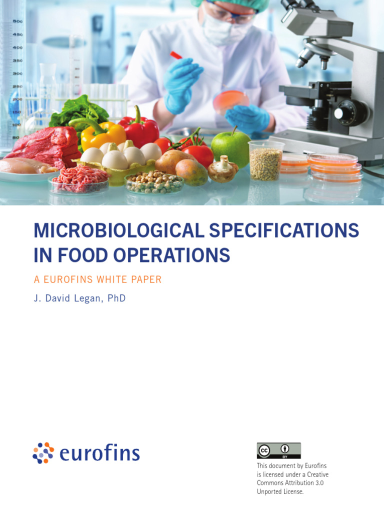 Microbiological Specs in Food Safety | PDF | Risk | Sampling (Statistics)