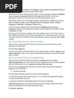 PRC LET Exam Requirements and FAQs | PDF