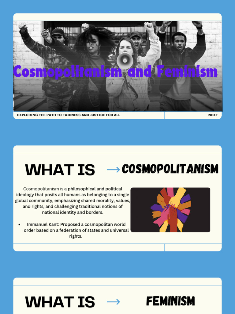 Feminism and Cosmopolitanism Intersect | PDF | Feminism | Gender Studies