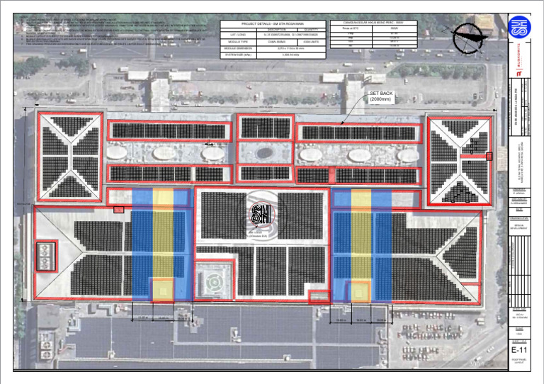 SMSR Main - 3.5MWp - Roof Panel Layout 1 For SMSR Redev. | PDF ...