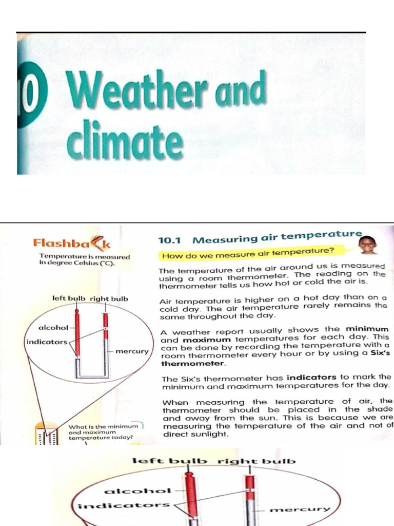 Weather and Climate 10.1 | PDF